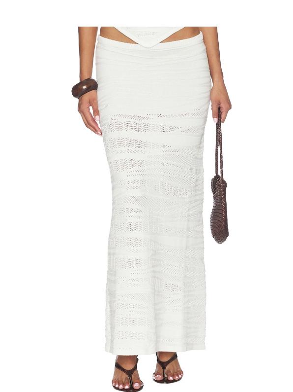 SEVEN WONDERS SEVEN WONDERS Wrenley Knit Maxi Skirt